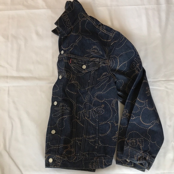 Bape | Jackets & Coats | Levisx Bape Trucker Jean Jacket Tokyo Camo ...